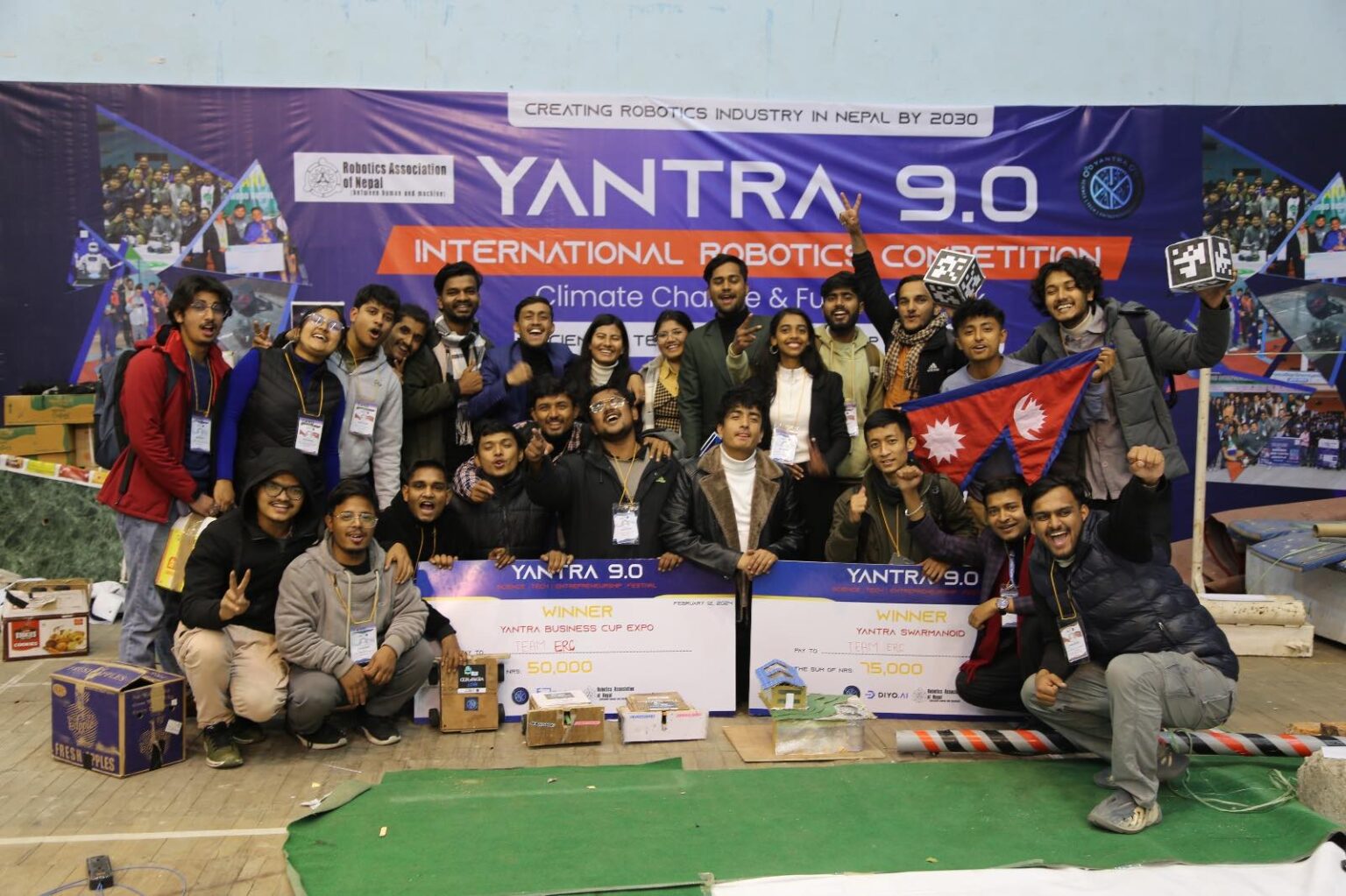 'Yantra 9.0' Int'l Robotics Competition : Indian team Invincibles ...