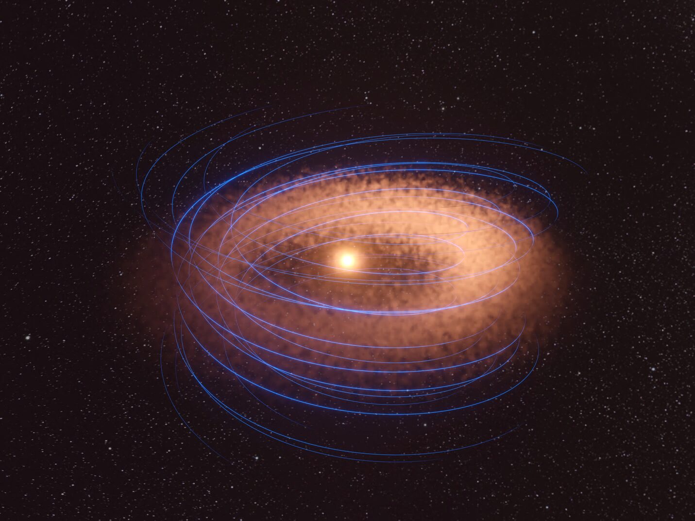 ALMA observes a magnetic field in a protoplanetary disk for the first time